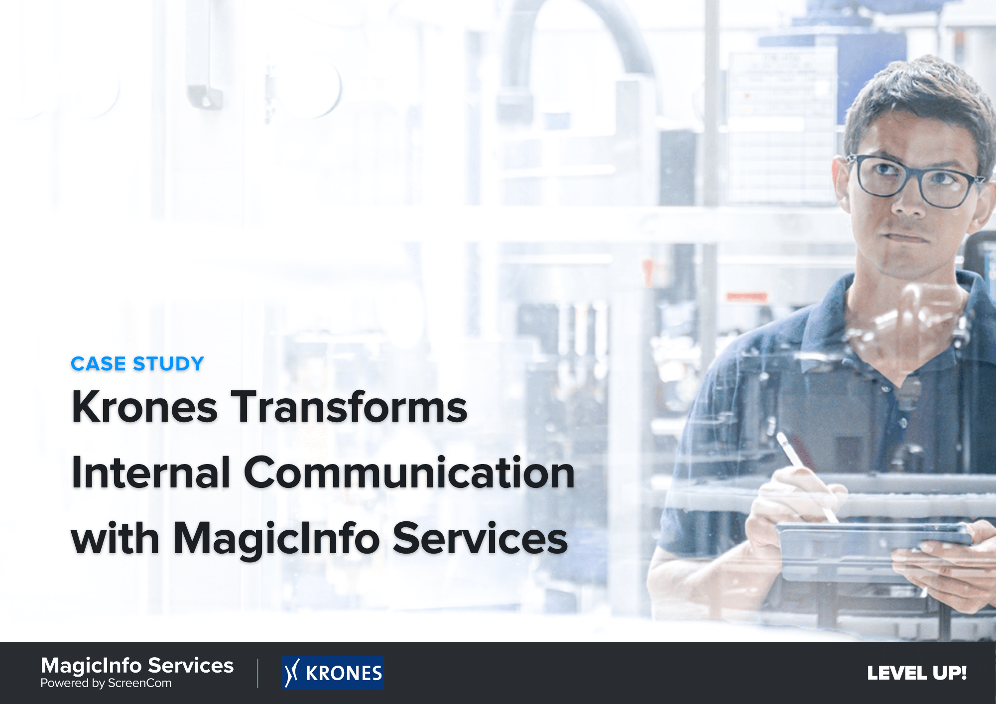 Krones Transforms Internal Communication with MagicInfo Services